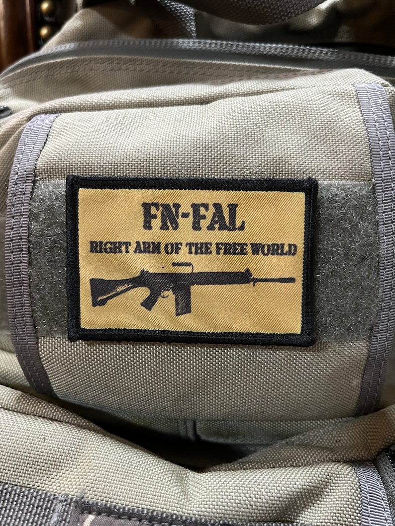 FN-FAL Right Arm of the Free World Morale Patch Hook and Loop - Etsy