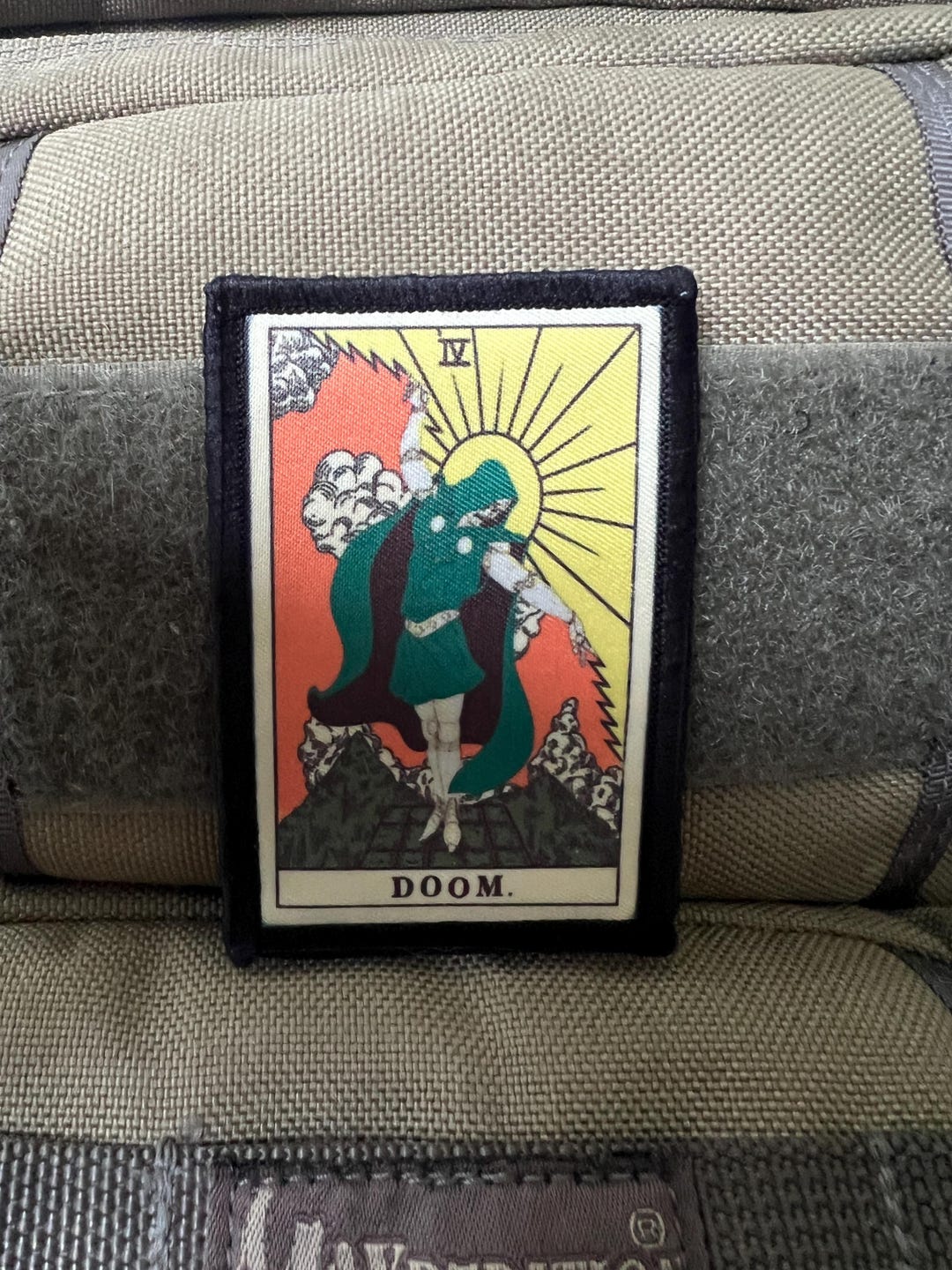 Dr. Doom Tarot Card Morale Patch – Marvel Comics Tactical Patch - Etsy