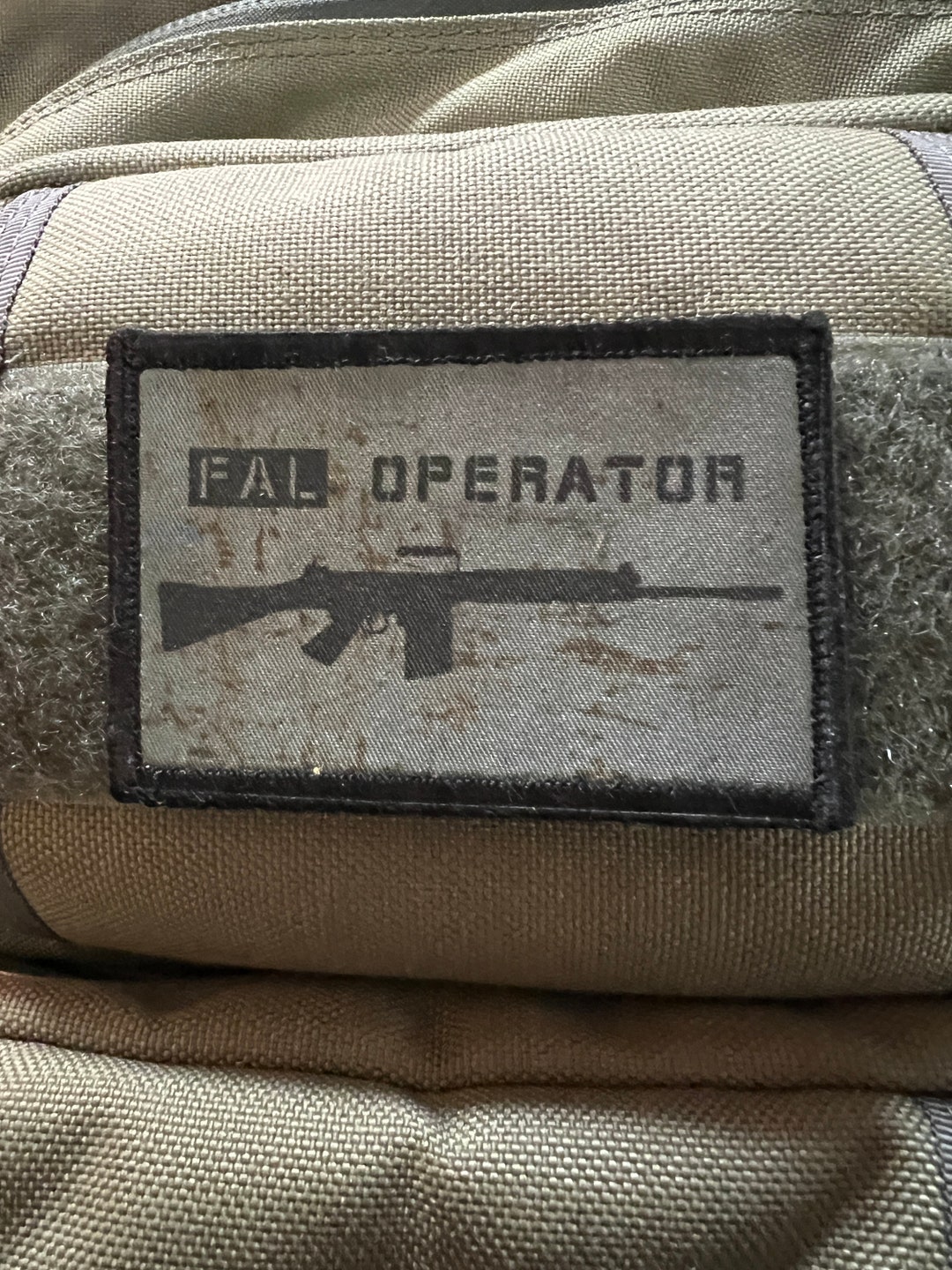 FAL Operator Morale Patch Hook and Loop Custom Patch 2x3 Made in the ...