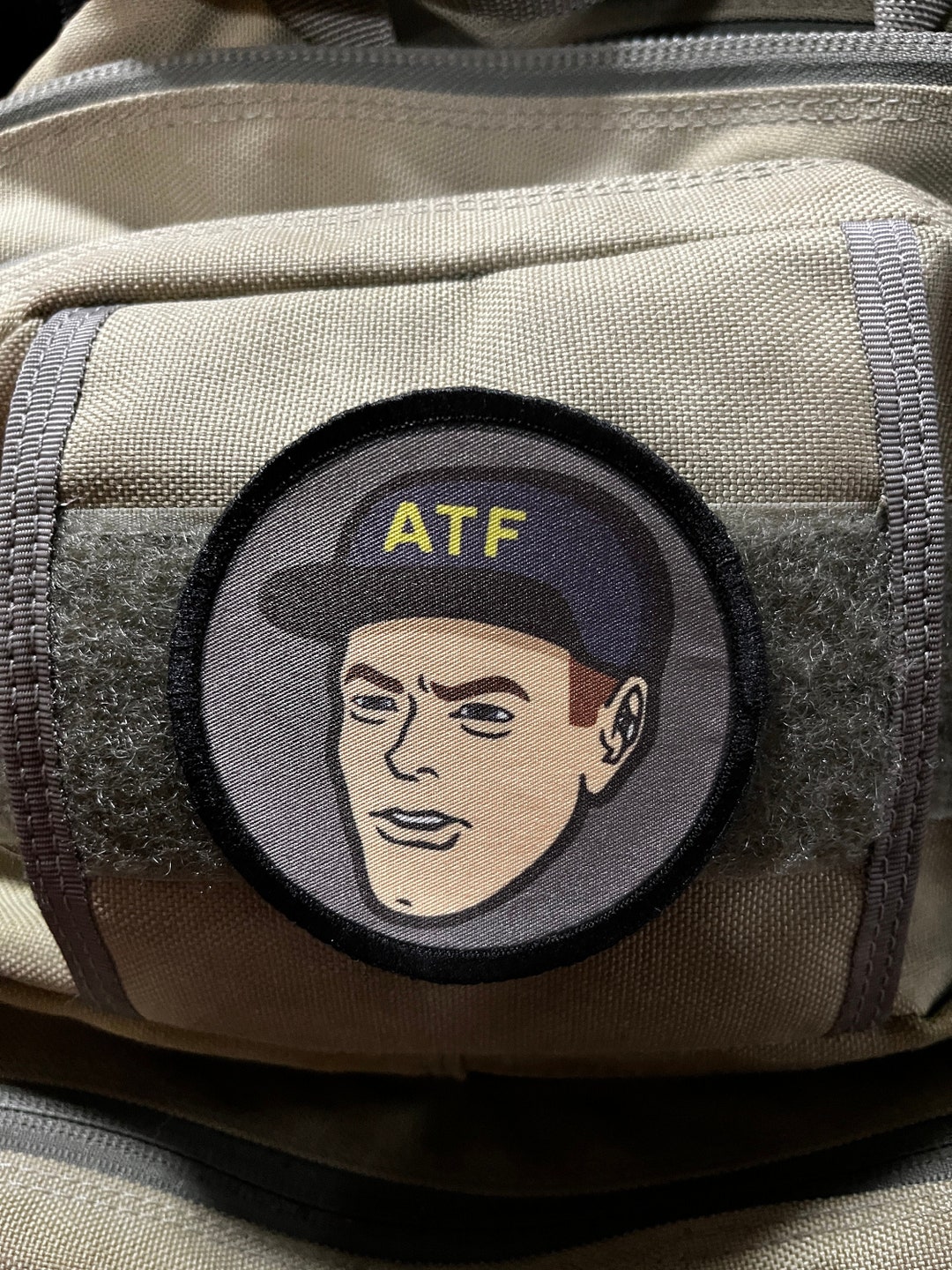 3" ATF Fed Boi Morale Patch- Hook and Loop Patch 3" Circle Made in the ...