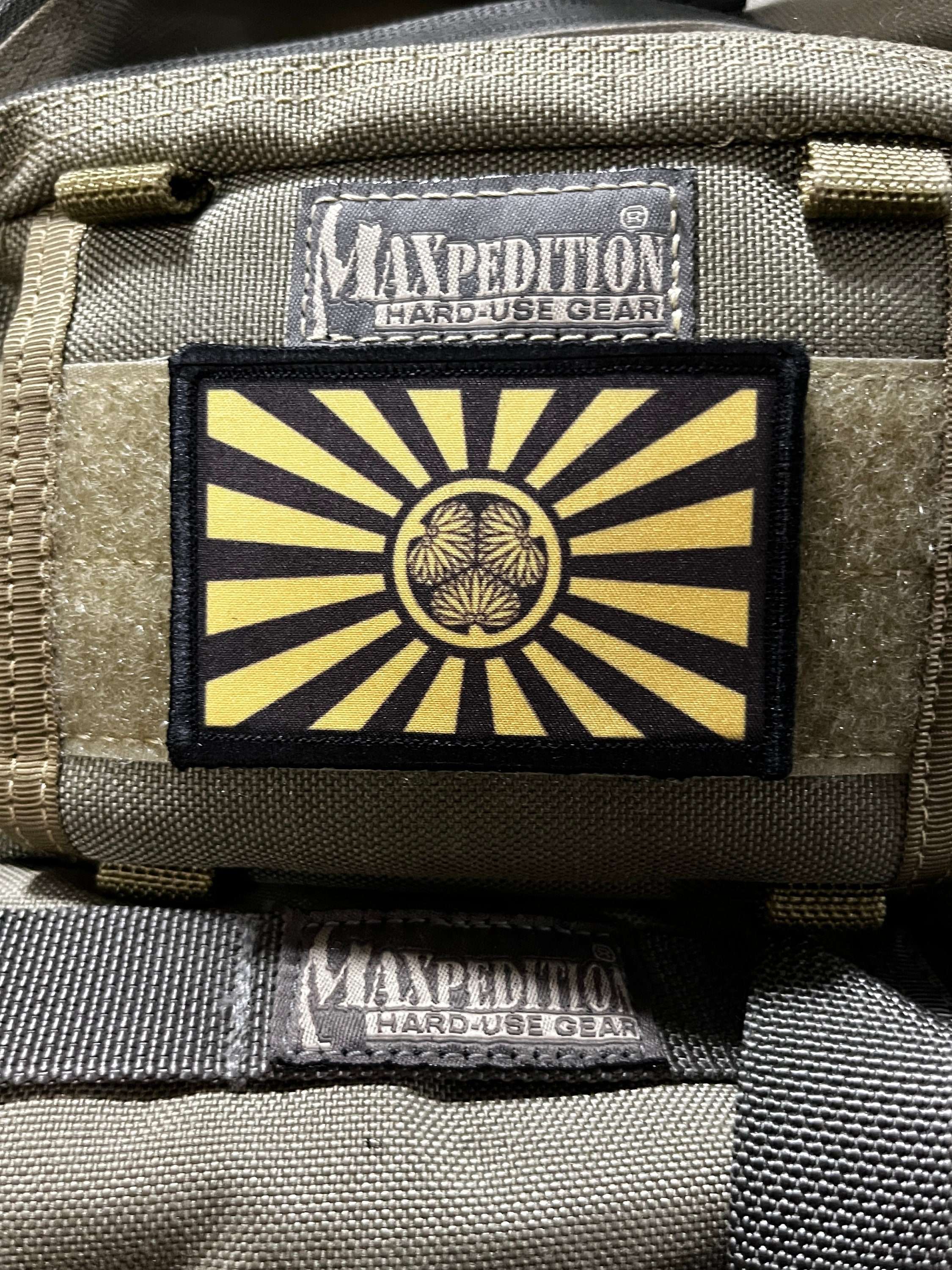 Samurai Shogun Flag Morale Patch- Hook and Loop Custom Patch 2x3" Made ...