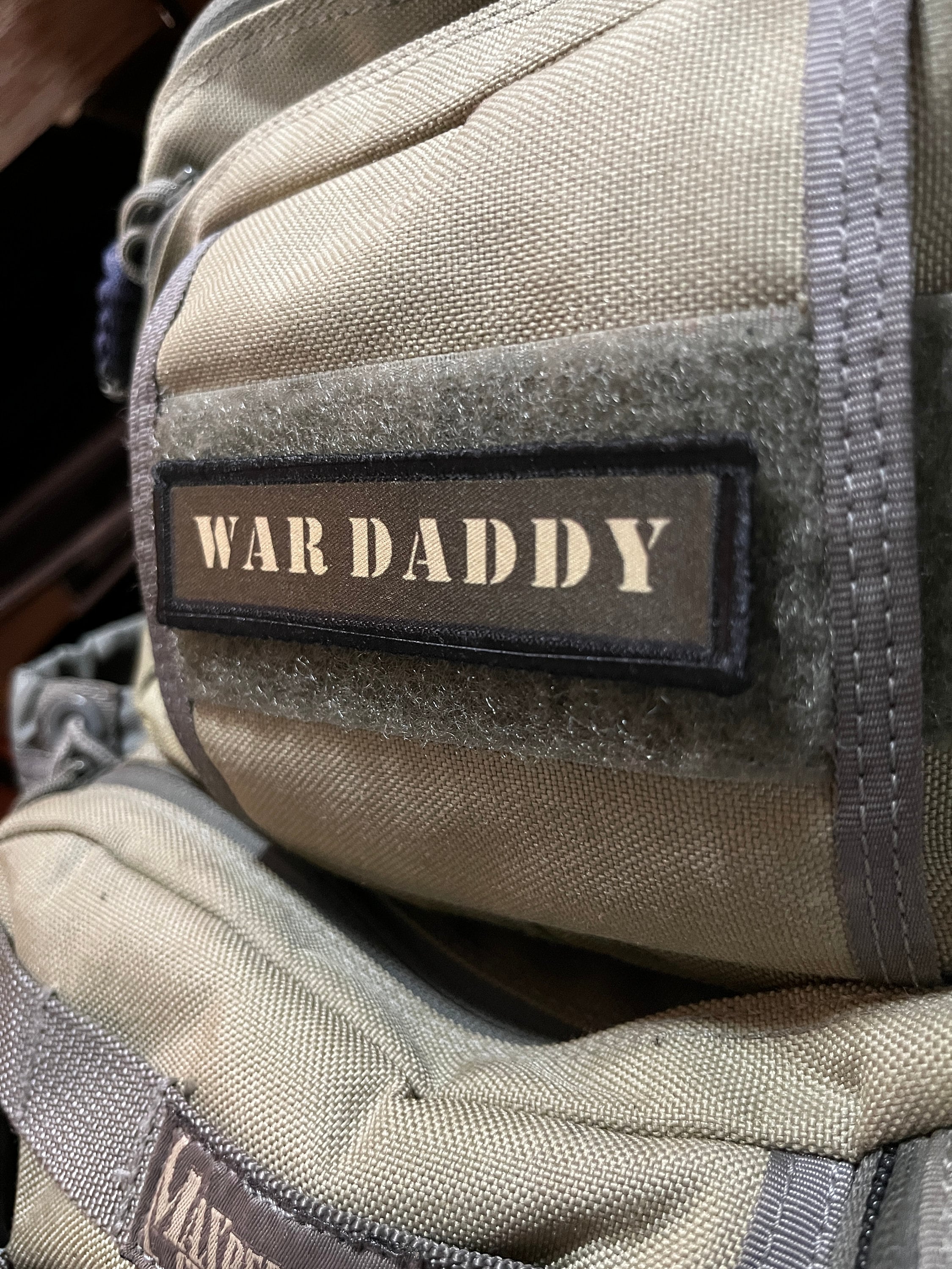 War Daddy Morale Patch 1x4" Made in the USA! - Etsy