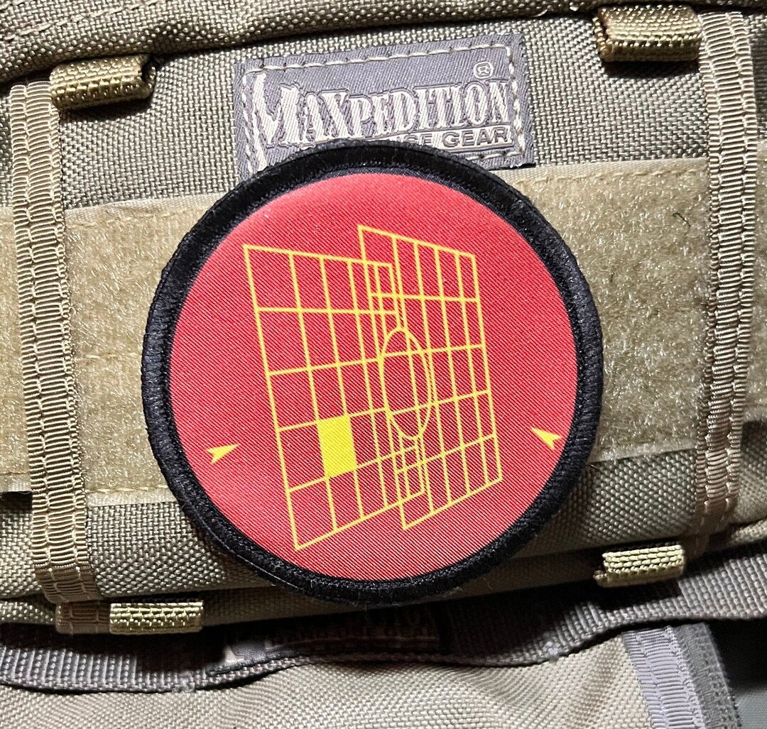 3" Millennium Falcon Targeting Computer Morale Patch- Hook and Loop ...