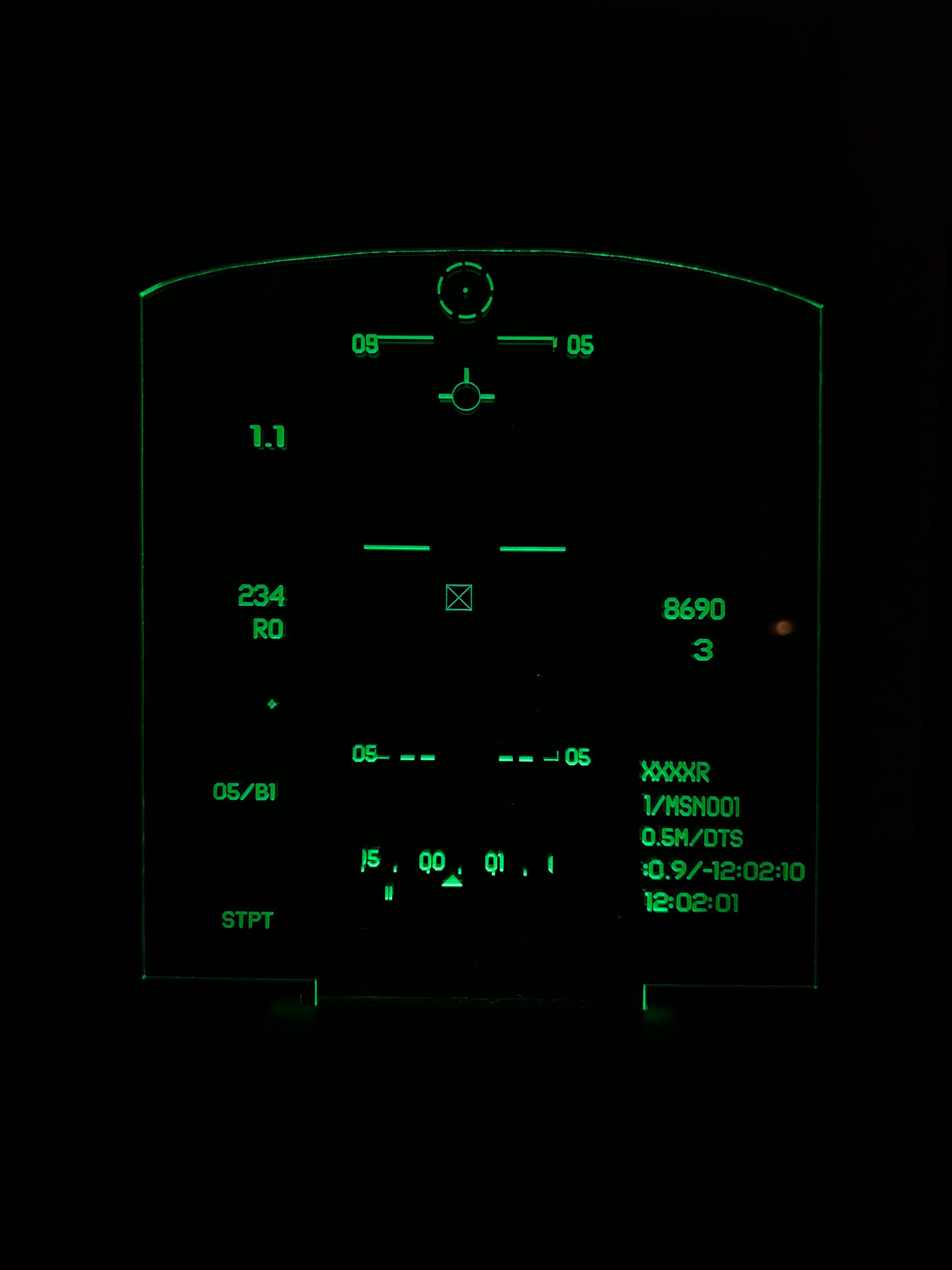 A10 Warthog HUD LED Sign /acrylic Light Heads up Display - Etsy