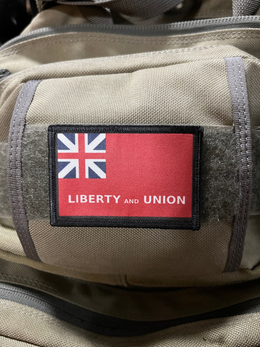 Taunton Liberty and Union Morale Patch- Hook and Loop Custom Patch 2x3 ...