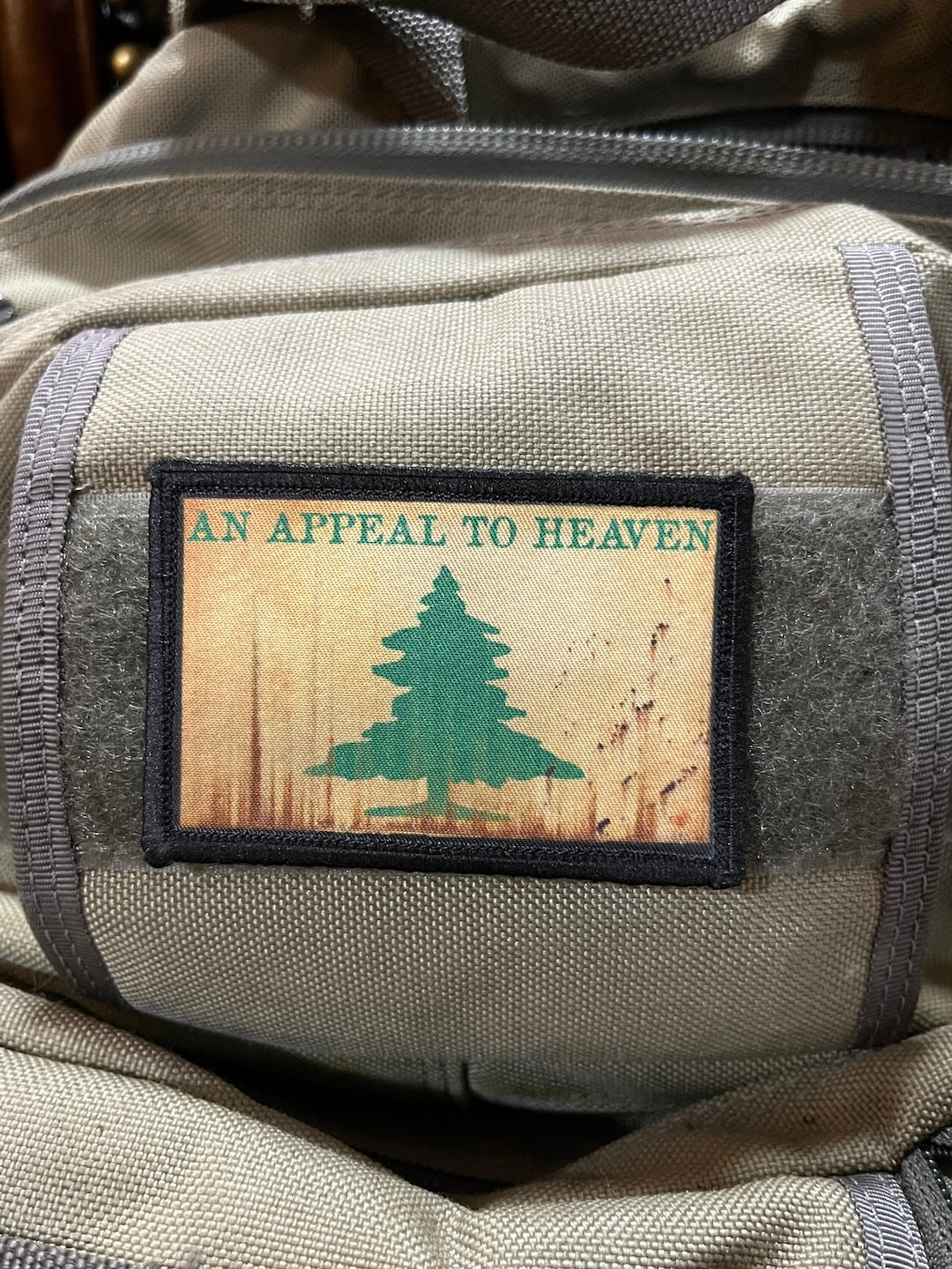 An Appeal to Heaven Morale Patch- Hook and Loop Custom Patch 2x3" Made ...