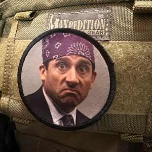 3" Prison Mike Morale Patch- Hook and Loop Patch 3" Circle Made in the ...