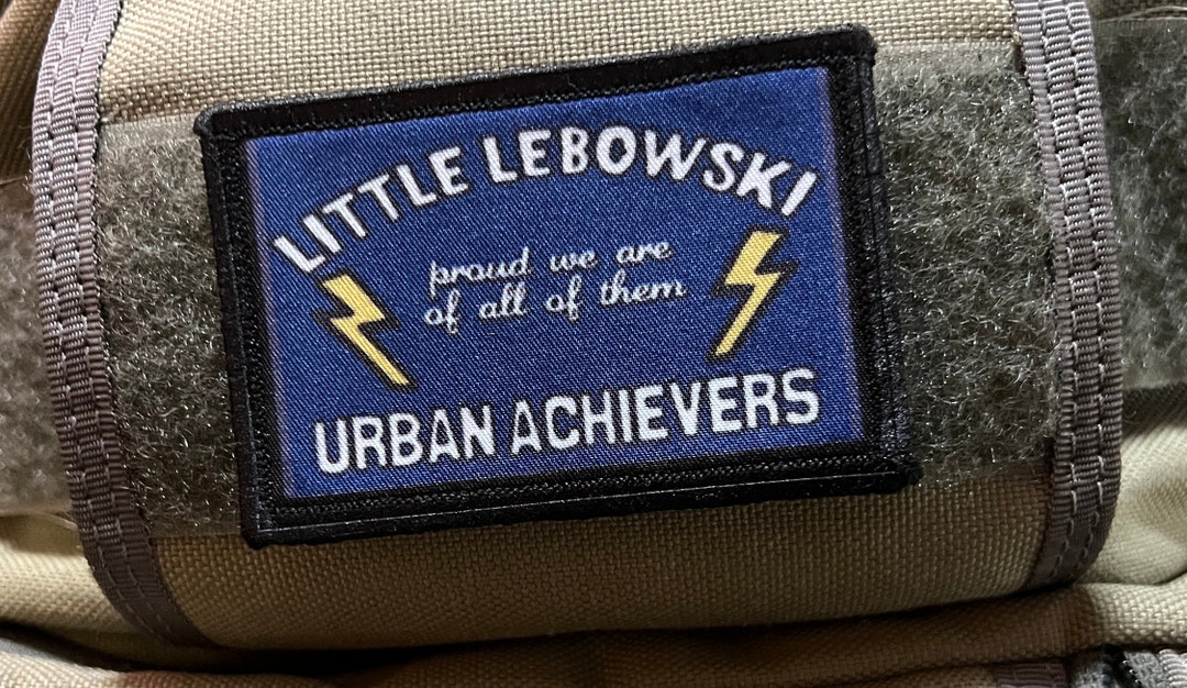 Little Lebowski Urban Achievers Morale Patch - 2x3" Hook and Loop - Etsy