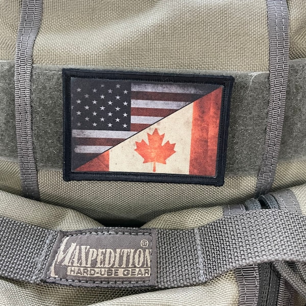 Patch With Usa and Canada - Etsy