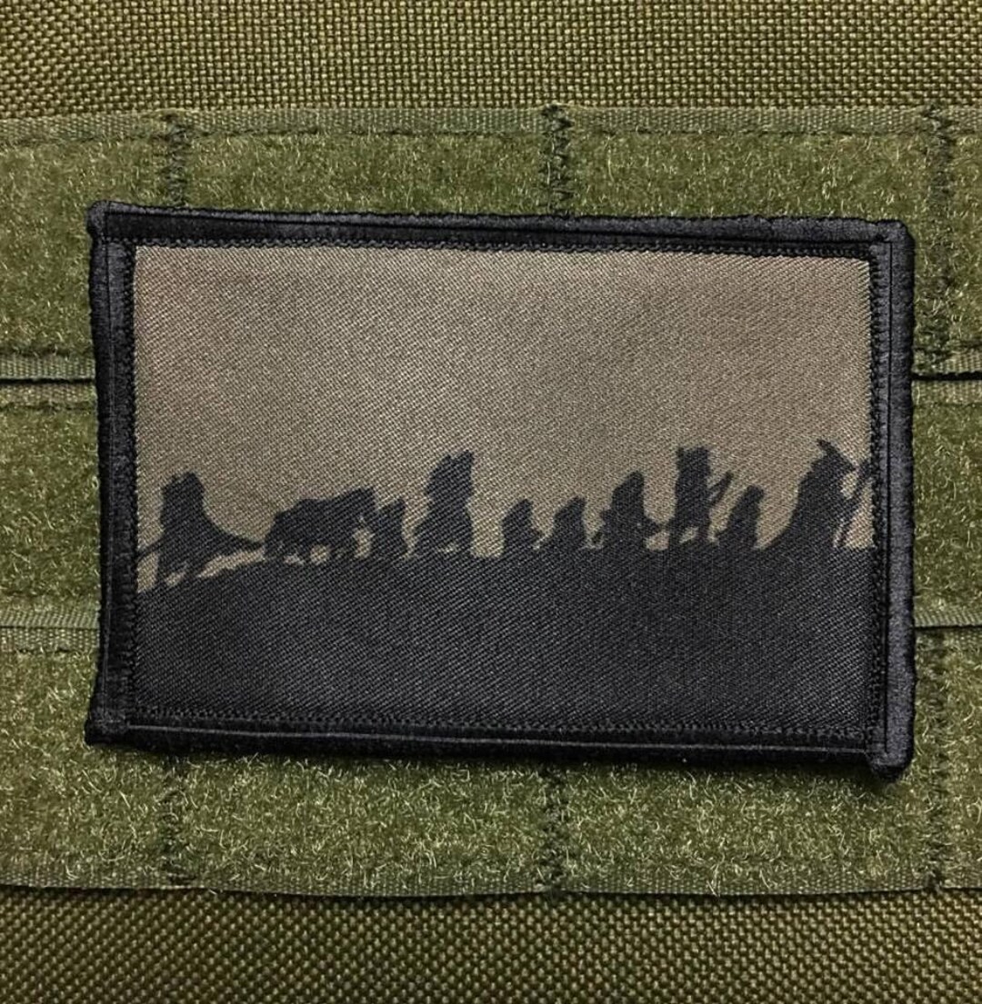 Tactical Ring Fellowship Morale Patch- Hook and Loop 2x3" - Etsy