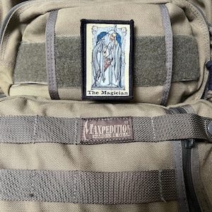 Gandalf 'the Magician' Tarot Morale Patch - Lord of the Rings 2x3" - Etsy