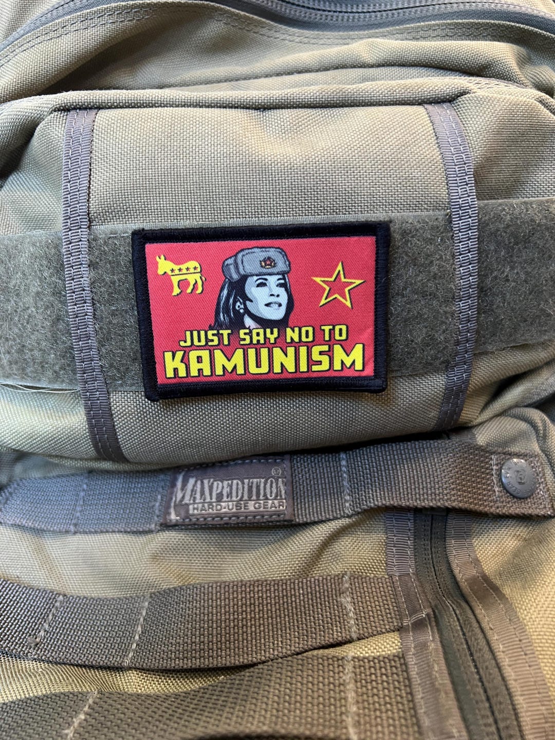 Say No to Kamunism Morale Patch- Hook and Loop 2x3" - Etsy