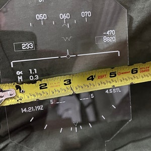 F/A-18 Hornet Heads up Display (hud) LED Sign /acrylic Light - Etsy