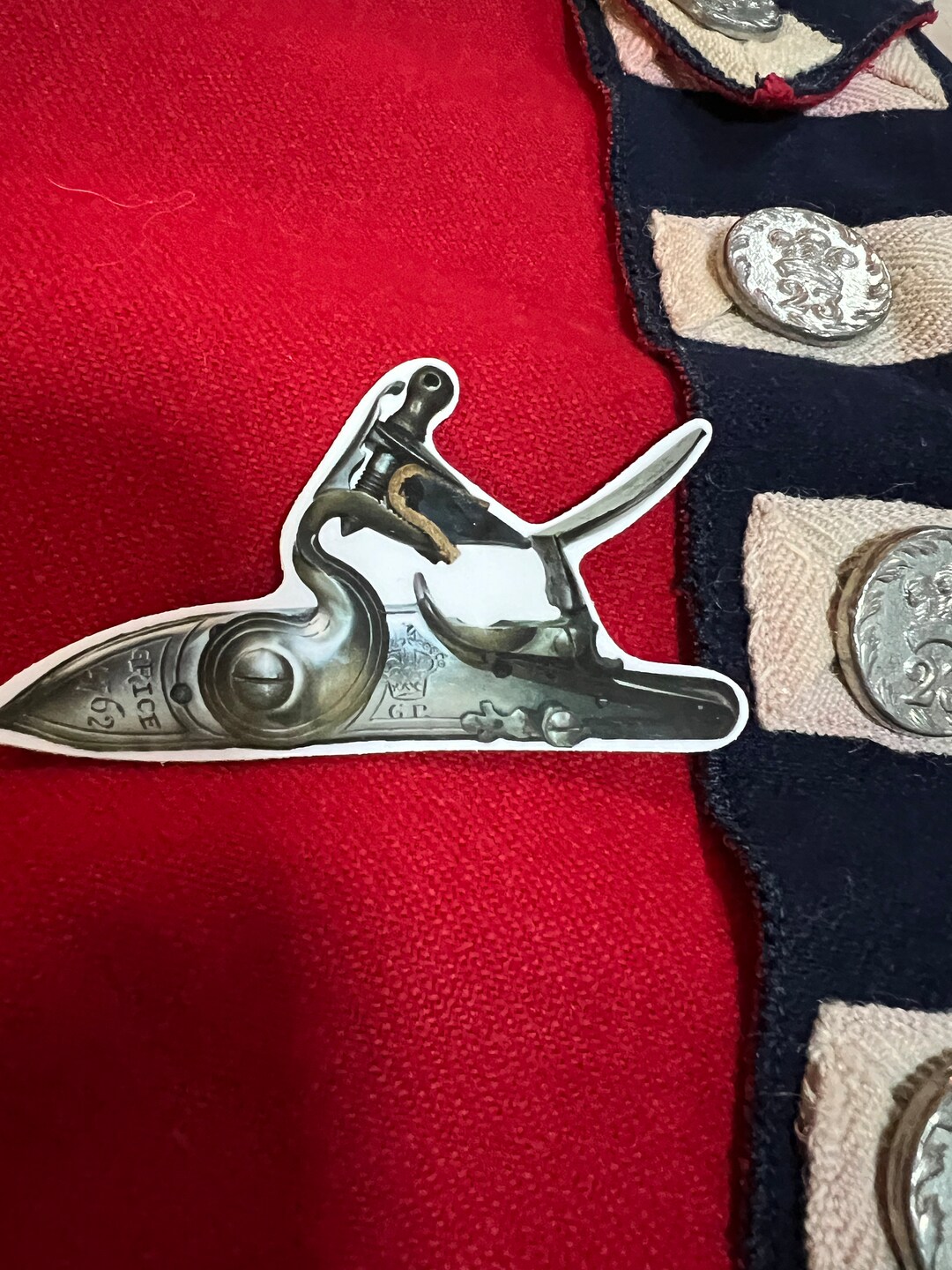 Brown Bess Musket Lock Sticker: Revolutionary War Vinyl - Etsy