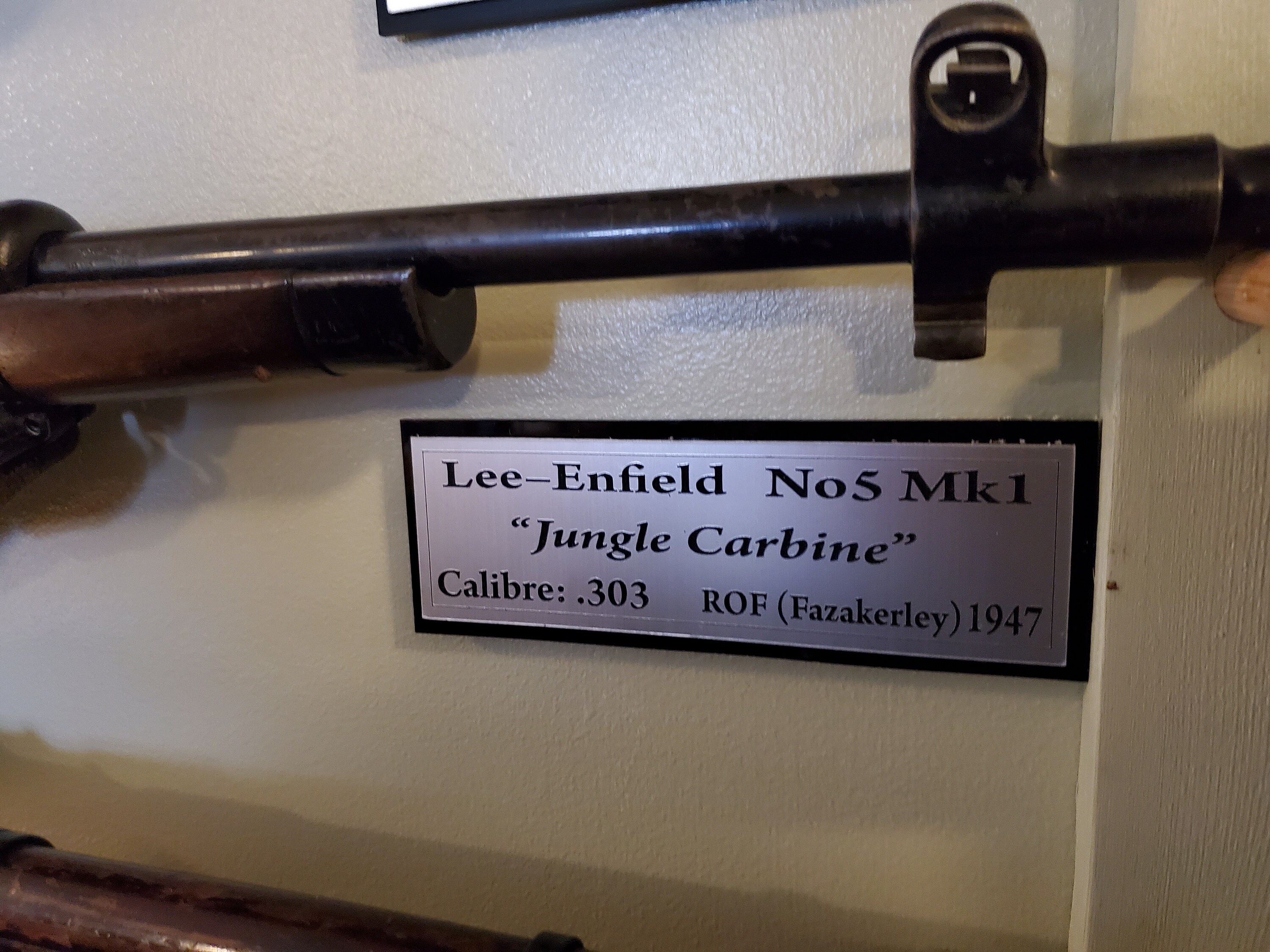 Lee Enfield Custom Rifle Plaque Made to Match YOUR Rifle! - Etsy