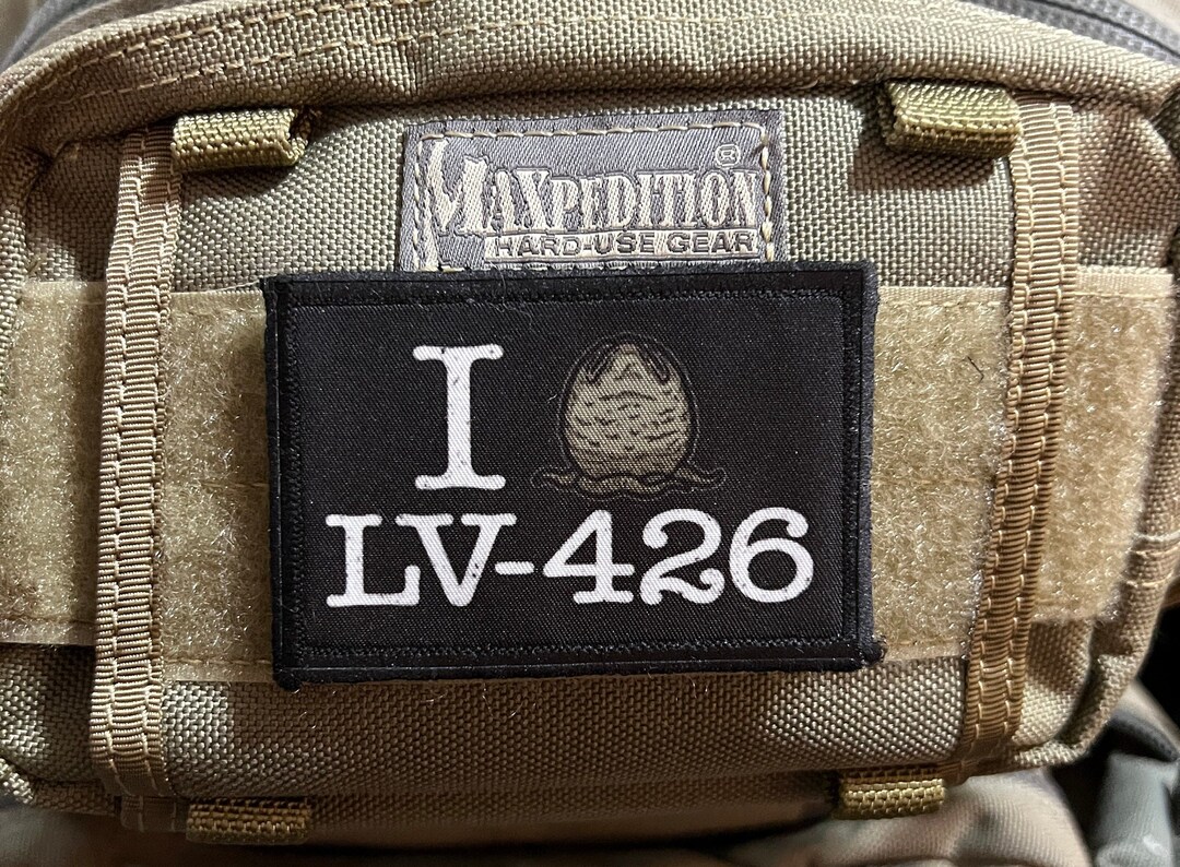 I Love LV-426 Aliens Colonial Marines Morale Patch- Hook and Loop ...