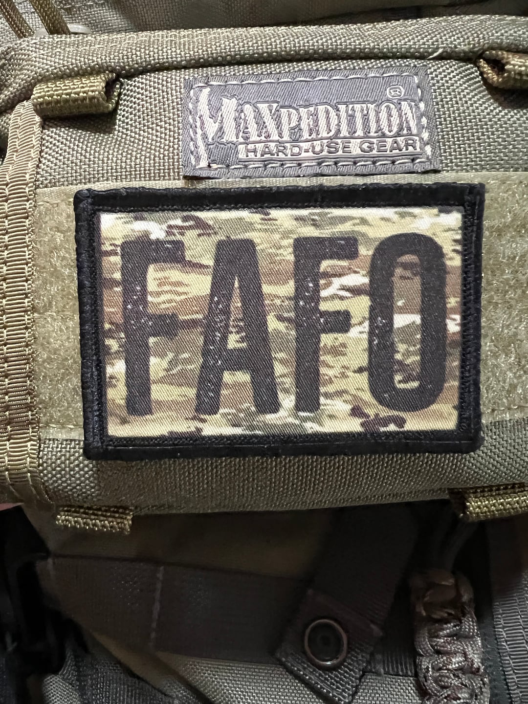 FAFO Morale Patch: Multicam Hook and Loop Patch (2x3") - Etsy