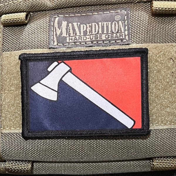 Axe Hook and Loop Patch - Etsy