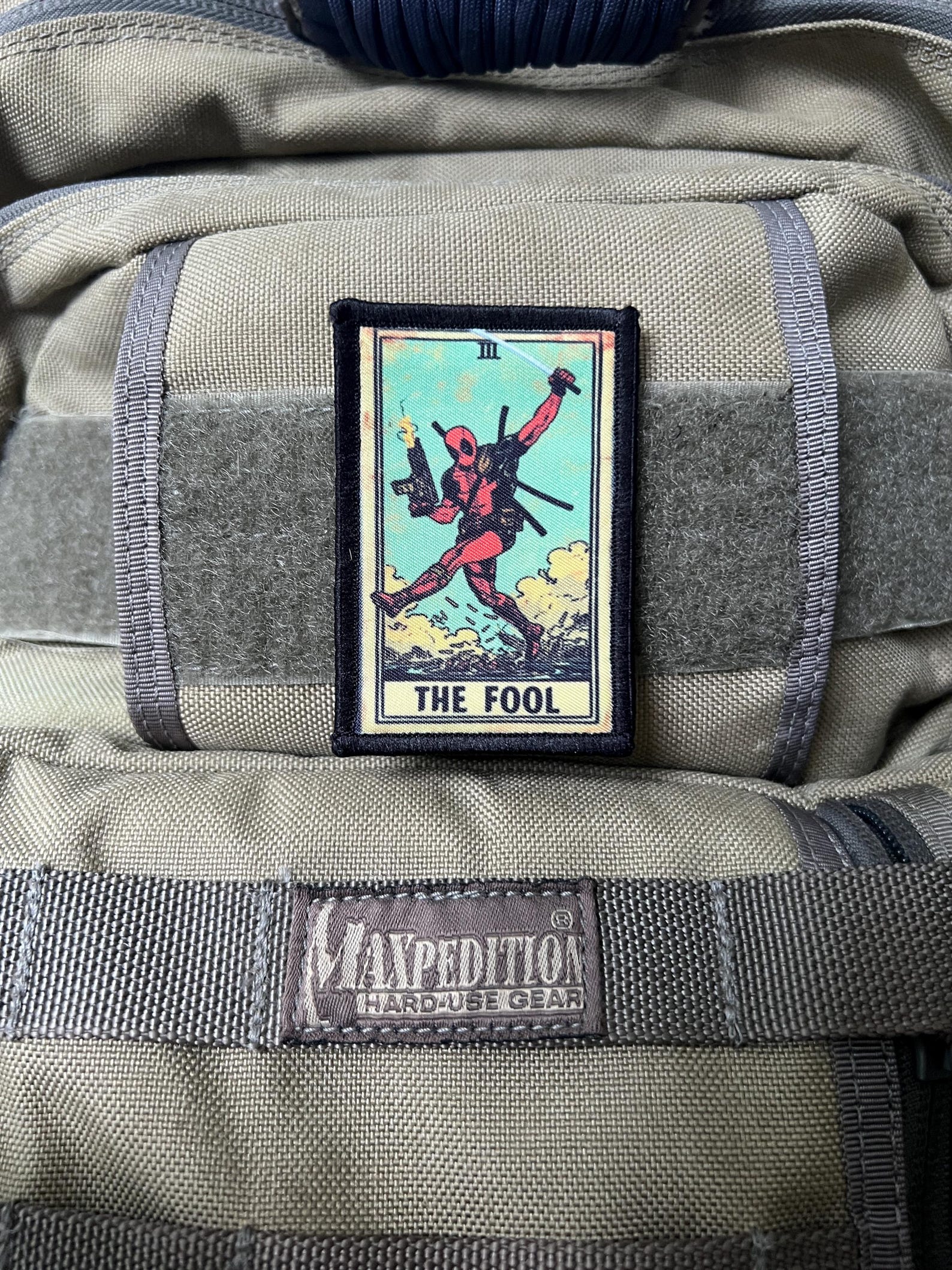 Deadpool 'the Fool' Tarot Card Morale Patch - 2x3" Hook and Loop - Etsy