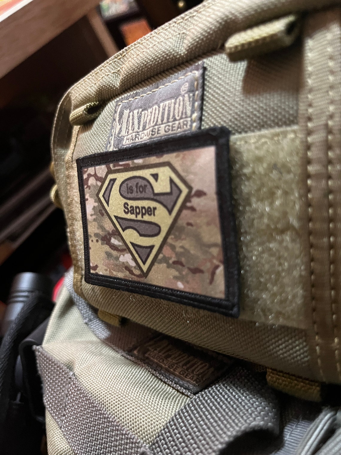 S is for Sapper Multicam Morale Patch - 2x3" Hook and Loop - Etsy