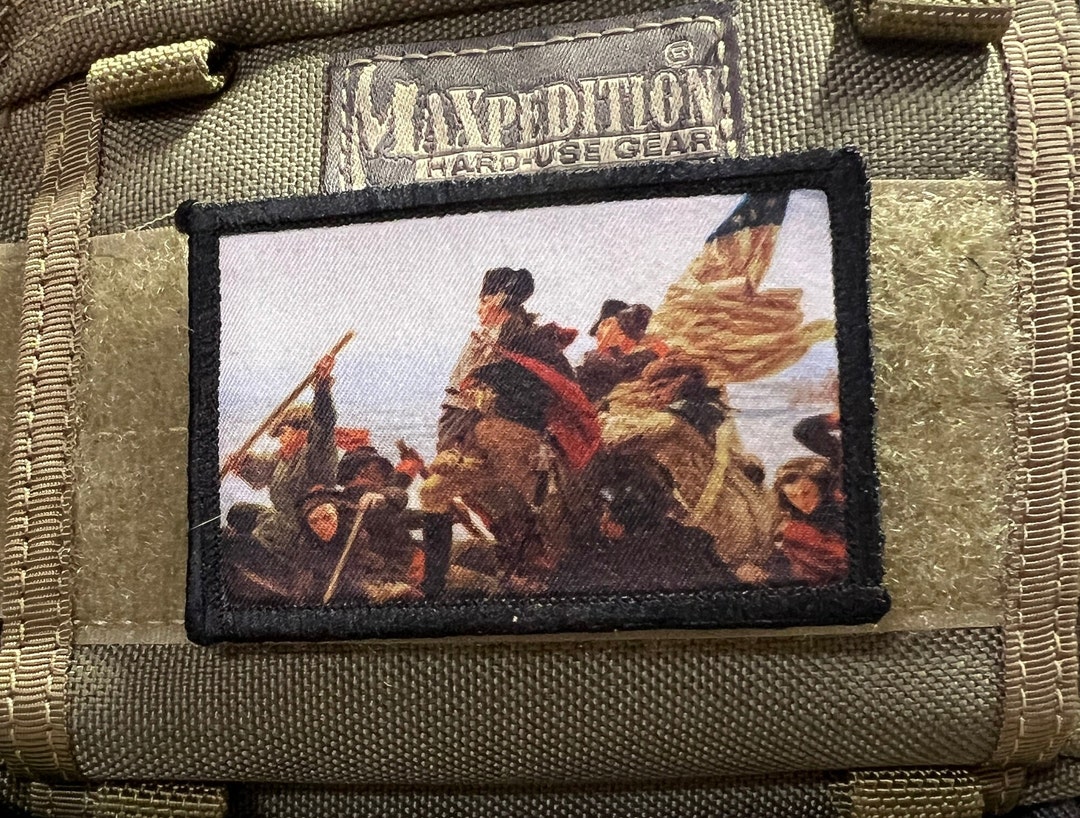 George Washington Crossing the Delaware Morale Patch- Hook and Loop ...