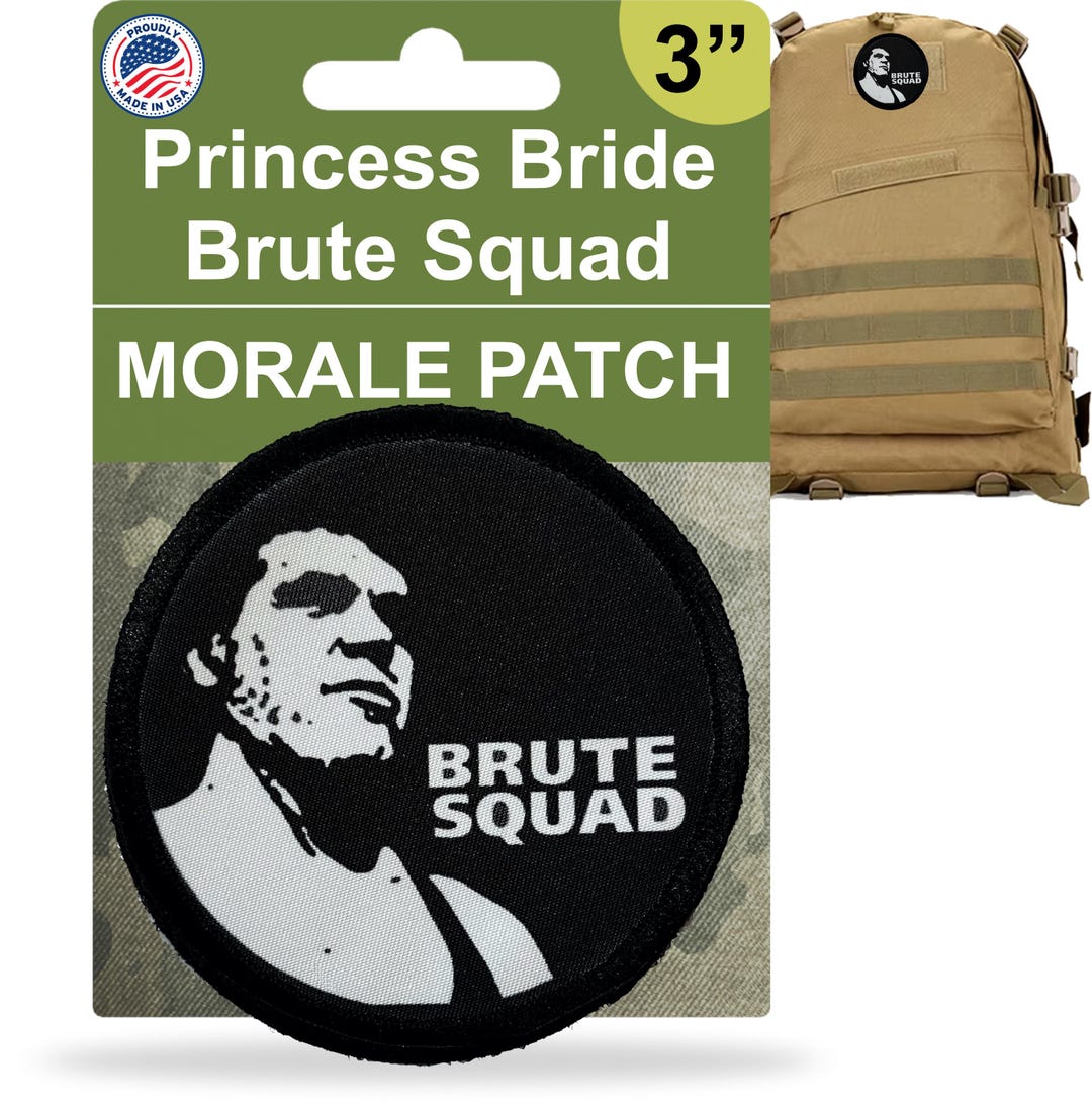 Brute Squad Morale Patch: Princess Bride Andre the Giant 3" - Etsy