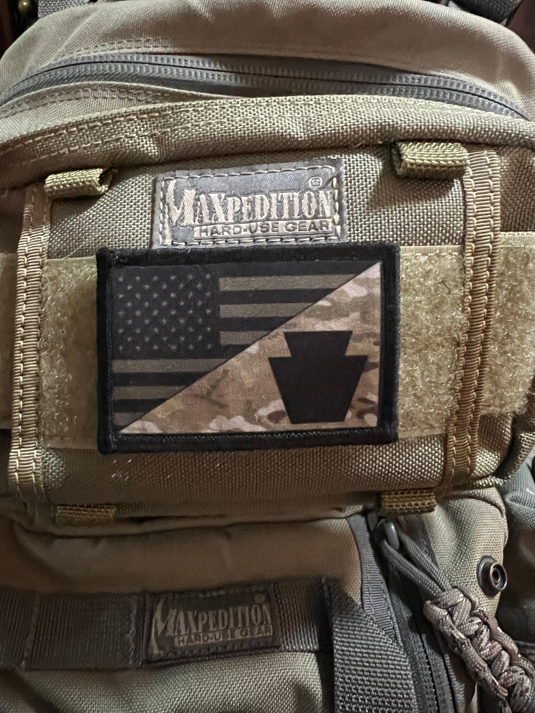 Subdued 28th Infantry Division Bloody Bucket USA Flag Morale Patch ...