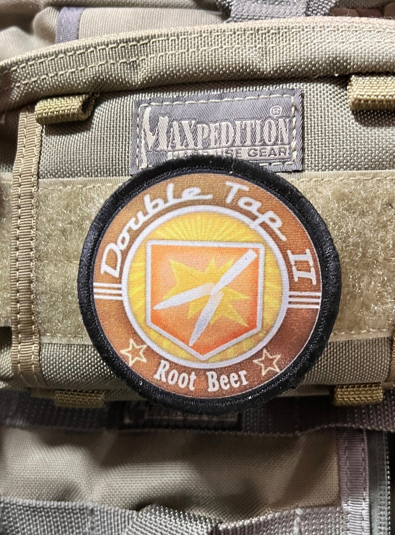 3 Double Tap Ll Root Beer Nazi Zombies Morale Patch - Etsy