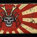 Samurai Skull Rising Sun Morale Patch - 2x3" Hook and Loop - Etsy
