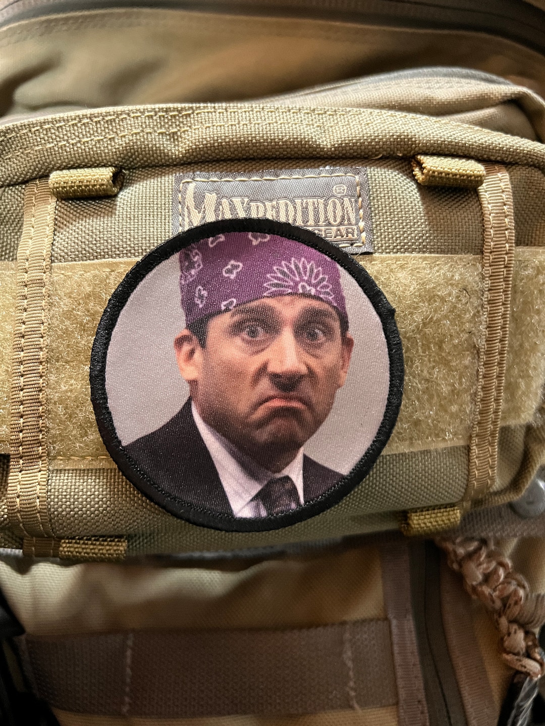 3" Prison Mike Morale Patch- Hook and Loop Patch 3" Circle Made in the ...