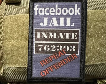 Jail Patch - Etsy