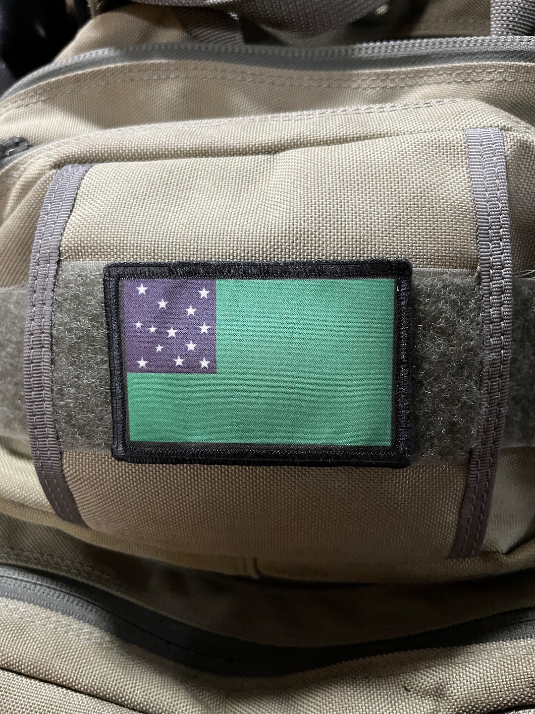 Green Mountain Boys Morale Patch- Hook and Loop Custom Patch 2x3" Made ...