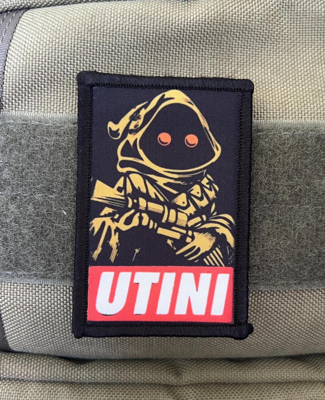 Jawa "utini" Morale Patch: Funny Hook and Loop Patch - Etsy