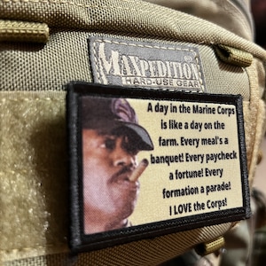 I Love the Corps SGT Apone Colonial Marines Morale Patch- Hook and Loop ...