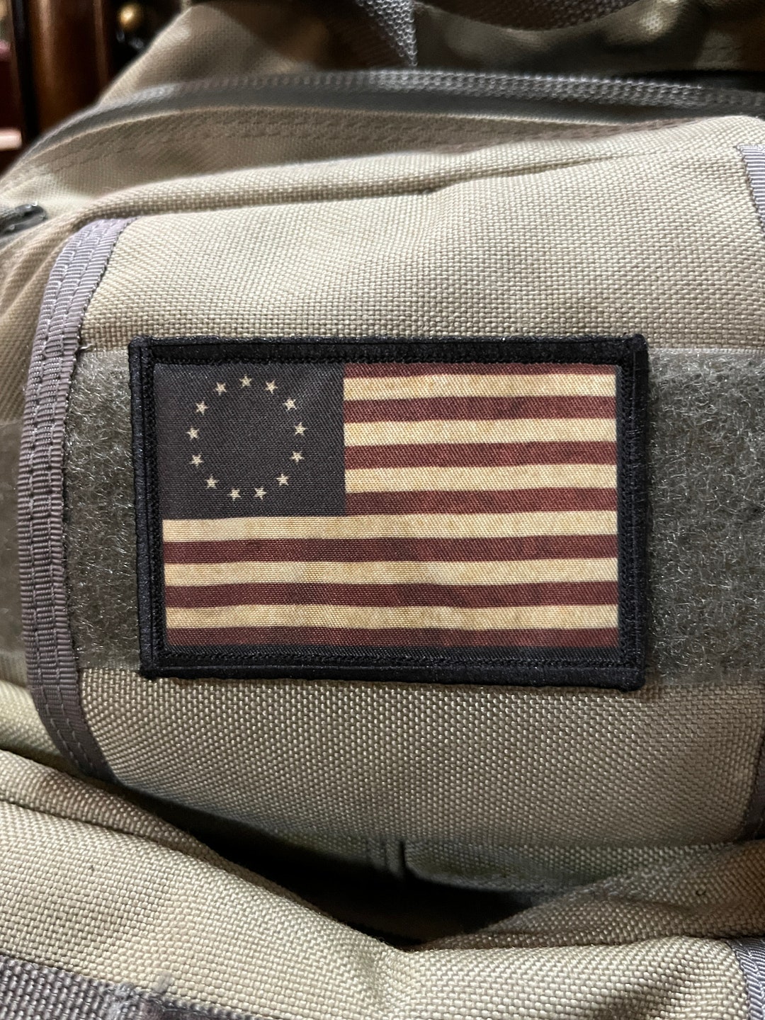 Betsy Ross USA Flag Morale Patch: Hook and Loop, 2x3" - Etsy