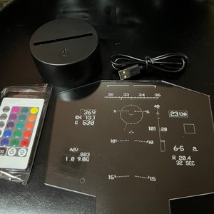 Air Force F-15E Strike Eagle Heads up Display HUD LED Sign /acrylic ...