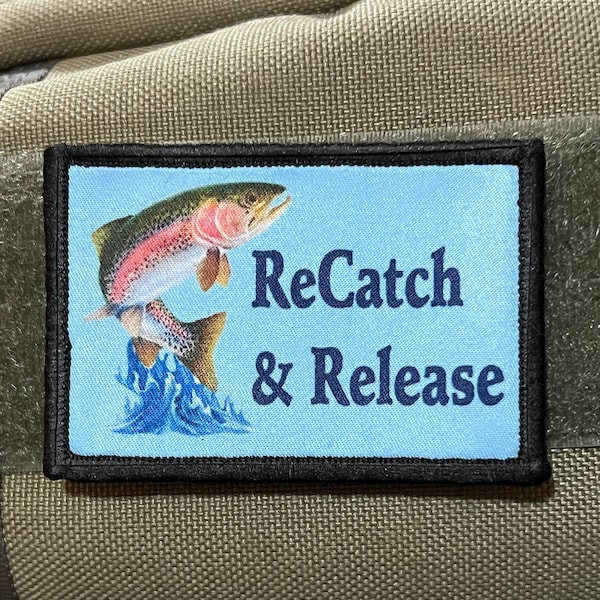 Fishing Morale Patch - Etsy