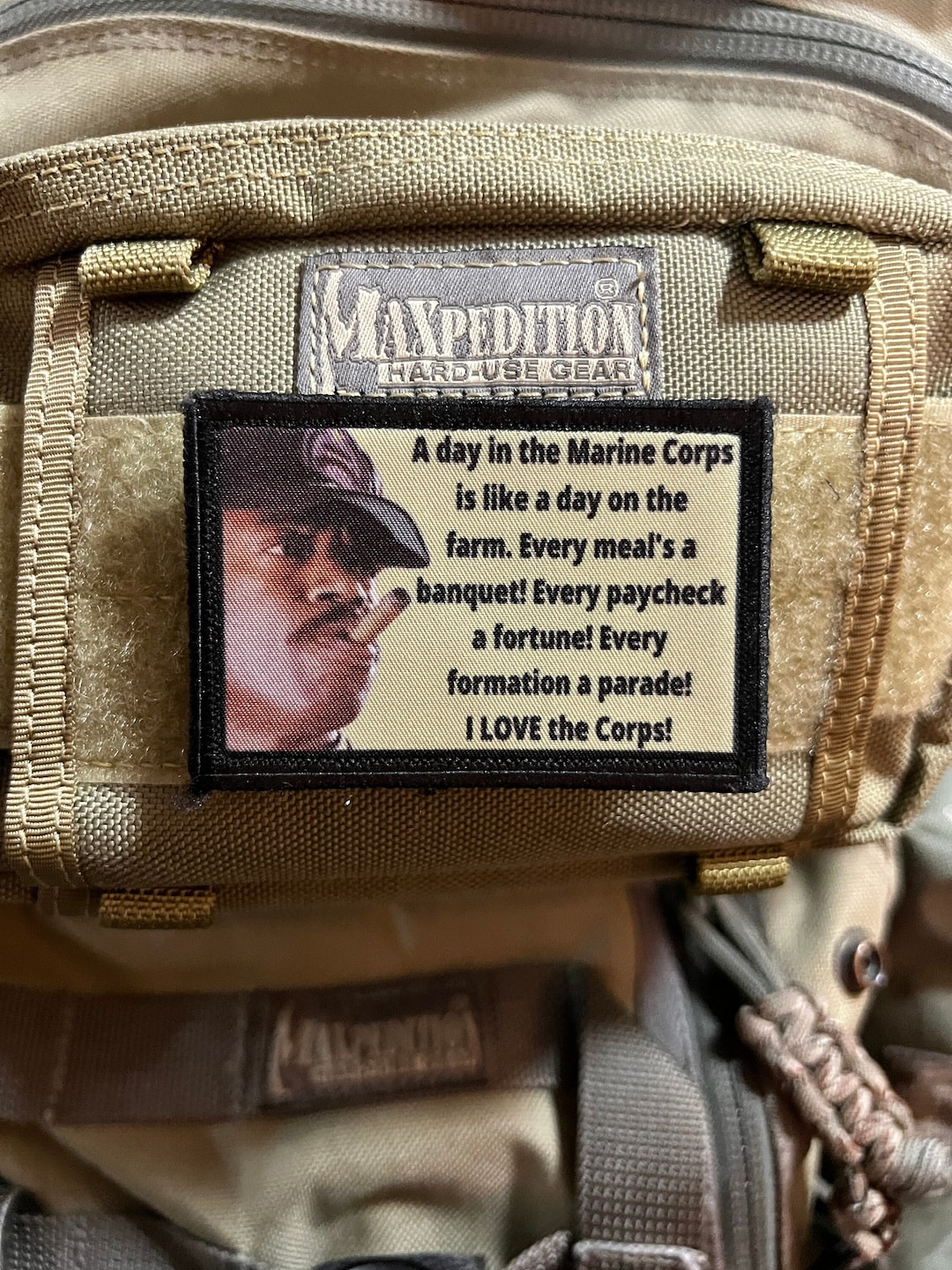 I Love the Corps SGT Apone Colonial Marines Morale Patch- Hook and Loop ...