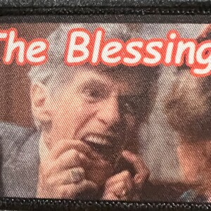 Uncle Lewis the Blessing Christmas Morale Patch- Hook and Loop Patch ...