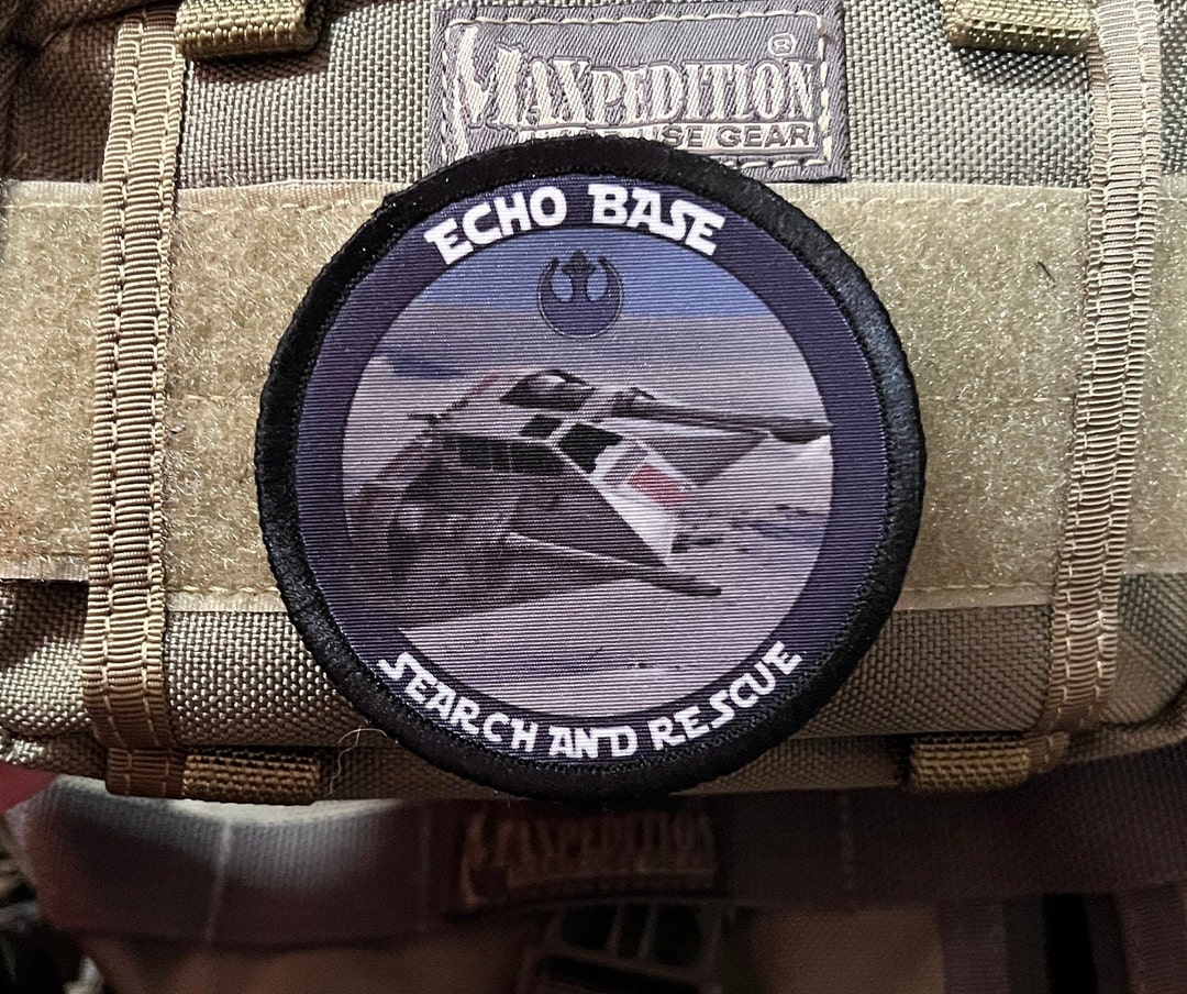 Echo Base Search & Rescue Morale Patch: Tactical Hook and Loop Patch - Etsy