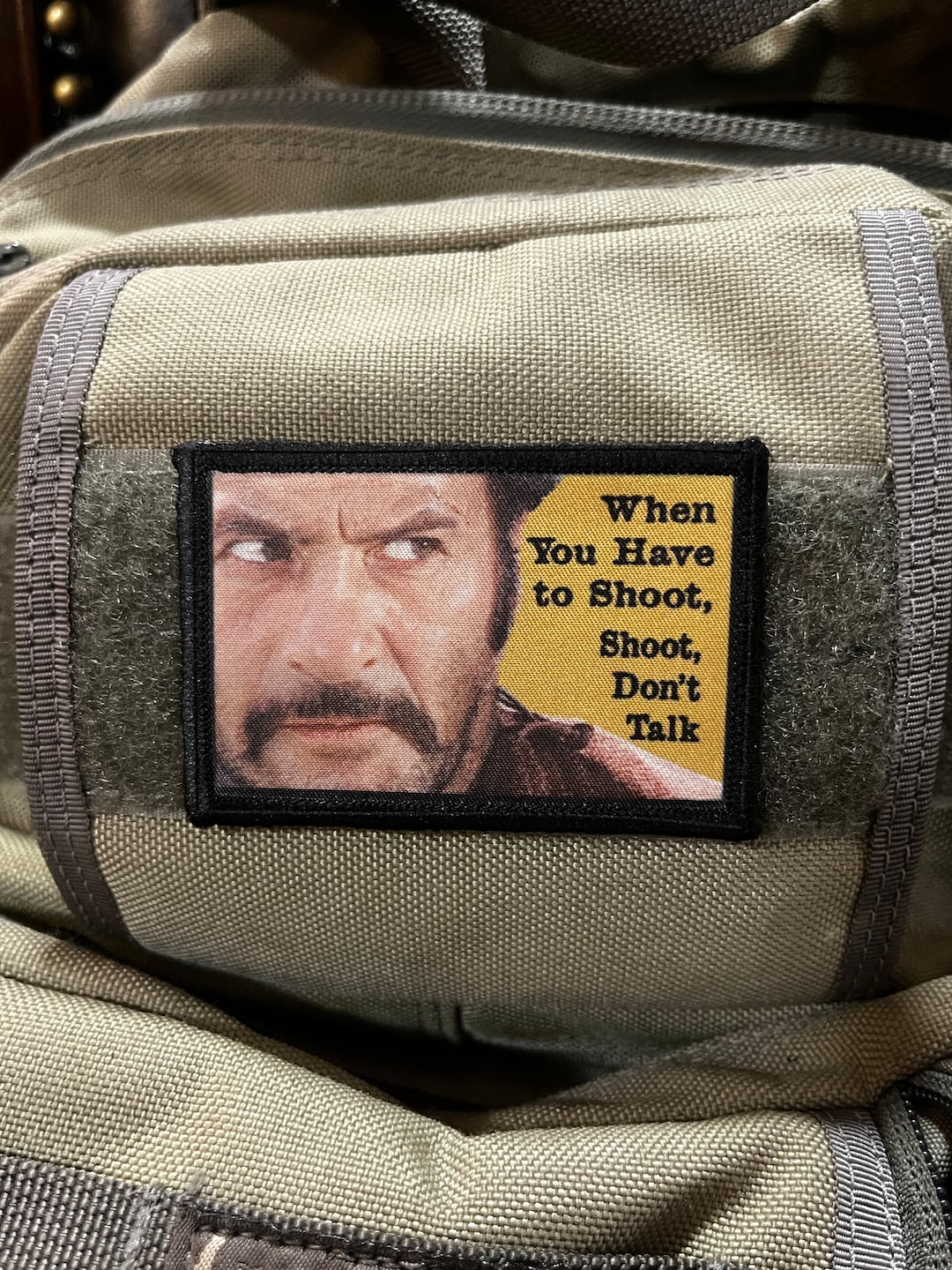 Tuco Ramirez Quote Morale Patch- Hook and Loop Custom Patch 2x3" Made ...