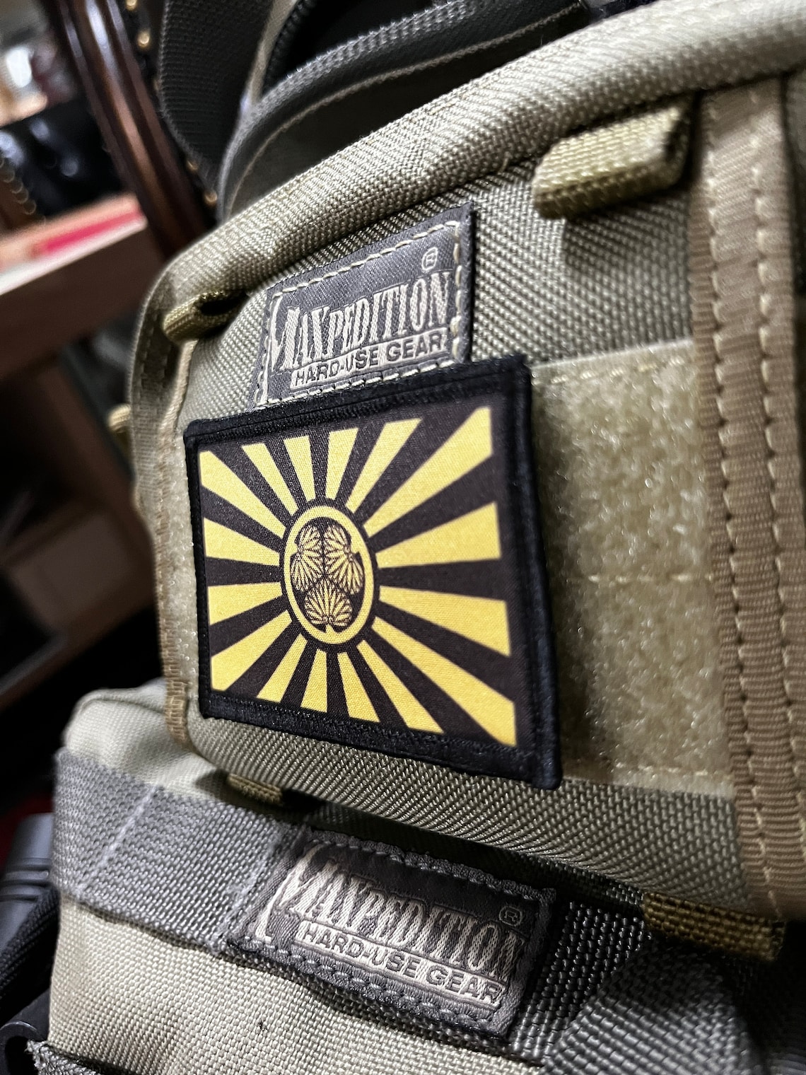 Samurai Shogun Flag Morale Patch- Hook and Loop Custom Patch 2x3" Made ...