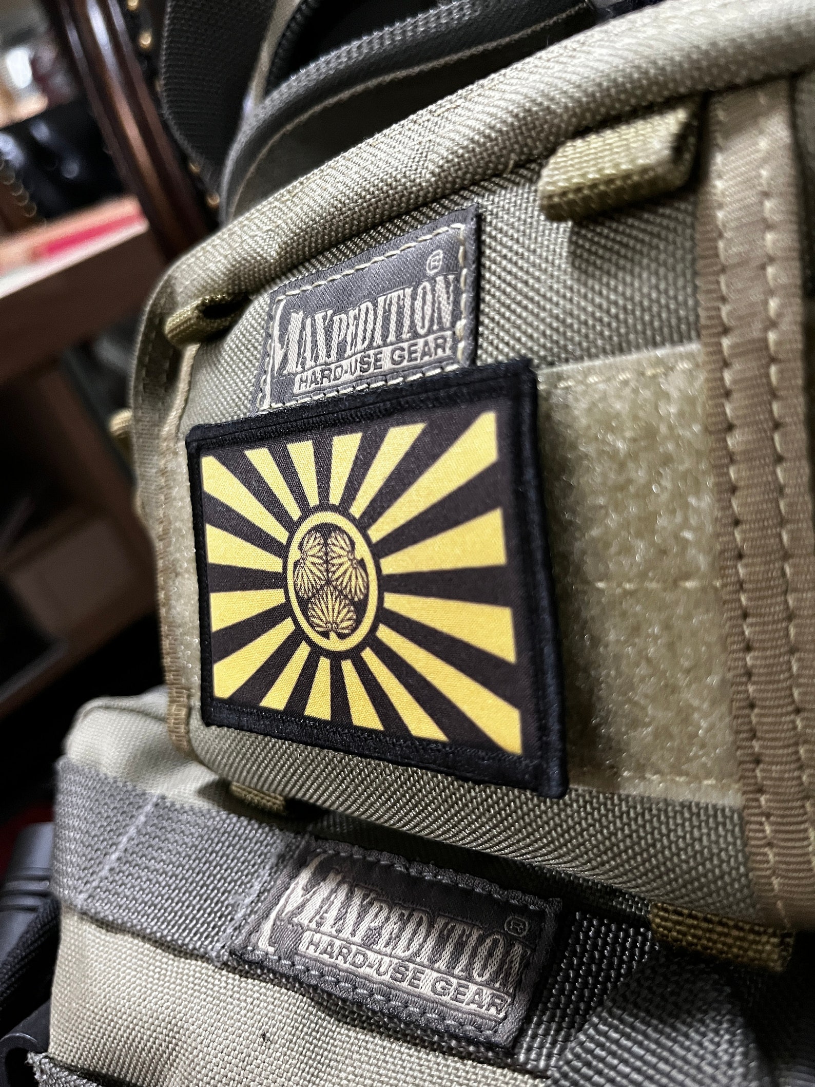 Samurai Shogun Flag Morale Patch Hook and Loop Custom Patch - Etsy