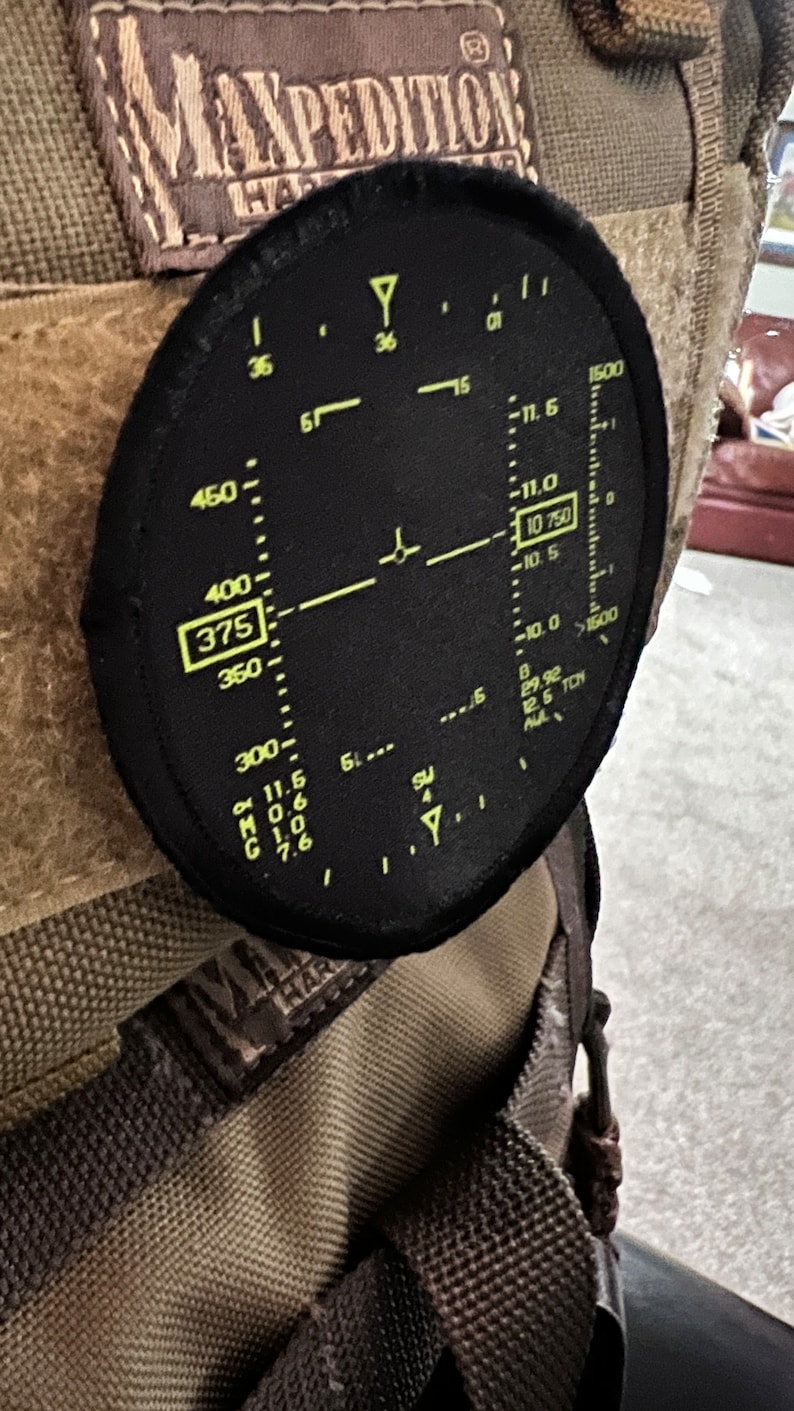 F14 Tomcat HUD Morale Patch: Hook and Loop, 3" Custom Patch - Etsy