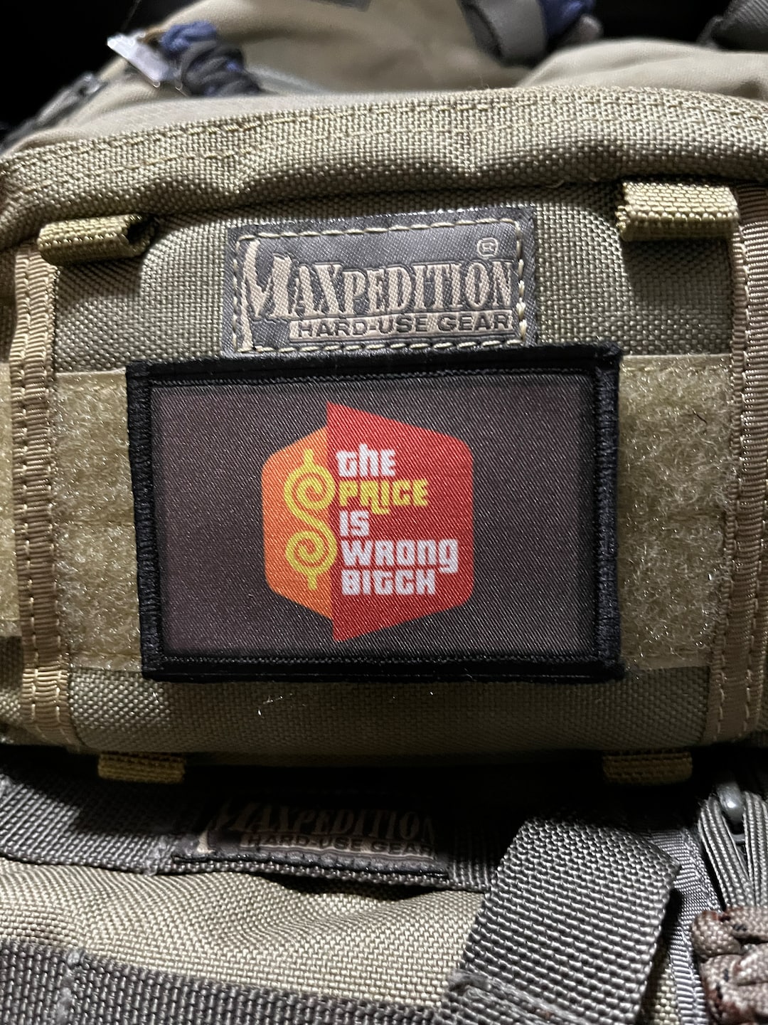 The Price is Wrong Bitch Morale Patch Hook and Loop Custom - Etsy