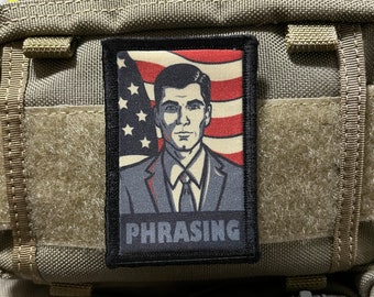 Am I Perfect No. Am I Trying No. Morale Patch Hook and Loop Custom Patch 2x3 Made in the USA - Etsy