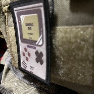 Retro Gamer Device Morale Patch- Hook and Loop Custom Patch 2x3" Made ...