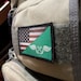 Navy Green Shirt USA Flag Morale Patch Hook and Loop Custom - Etsy
