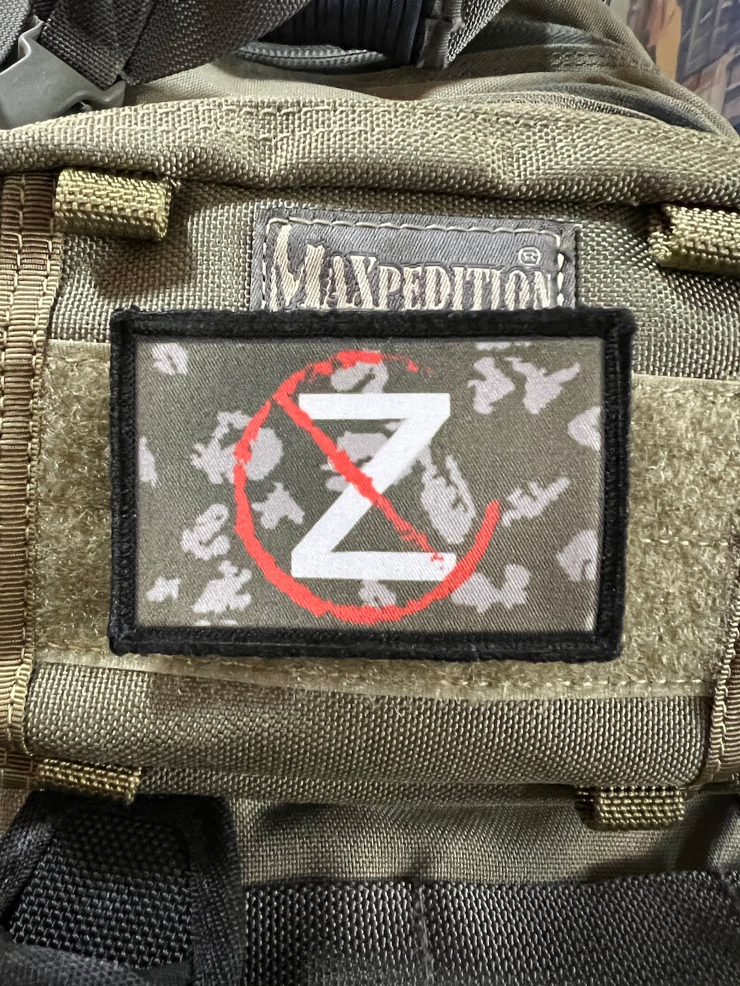 Stop Russian Z Ukraine Morale Patch- Hook and Loop Custom Patch 2x3 ...