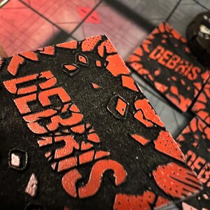 Fan Made Custom 3D Heroclix Debris Terrain Tiles Tokens (4 Pieces) - Etsy